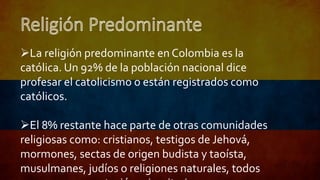Presentación de Colombia | PPTX
