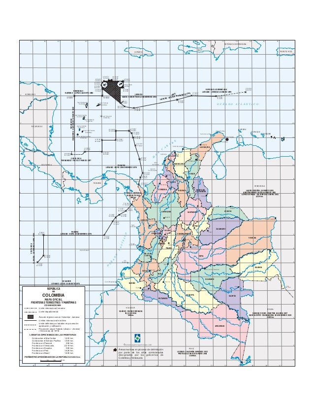Seuil Marche Mapa De Colombia Les Dessous De La Conception Du Plan