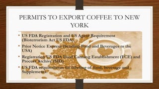 Colombian coffee export | PPTX