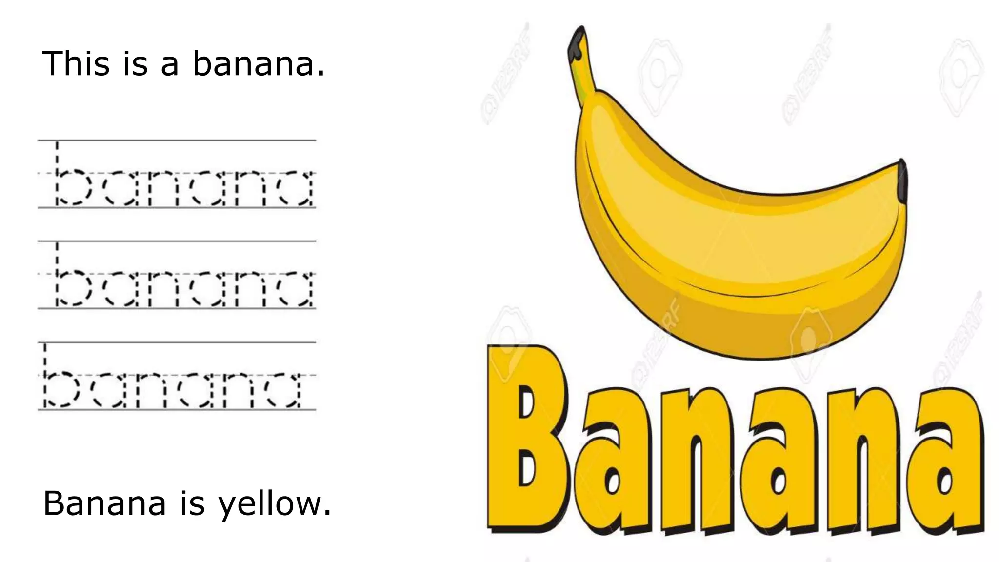 Fruits and colors | PPT