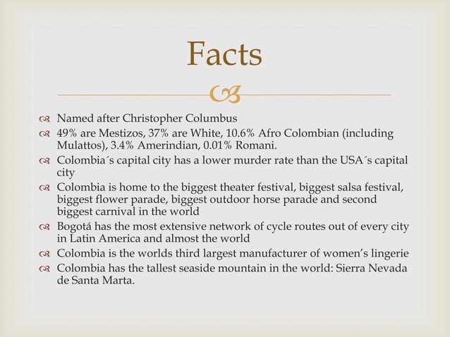 Colombian migration | PPT