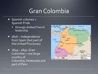 Colombia notes | PPTX