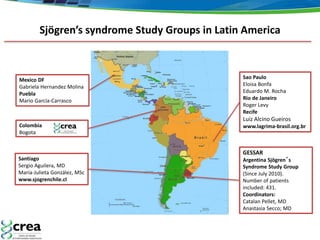 Colombian Sjögren's syndrome collection | PPSX