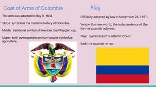 Colombia power point presentation | PPTX