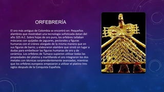 Colombia precolombina | PPTX