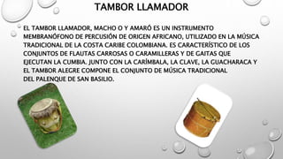 Colombia y sus instrumentos | PPTX