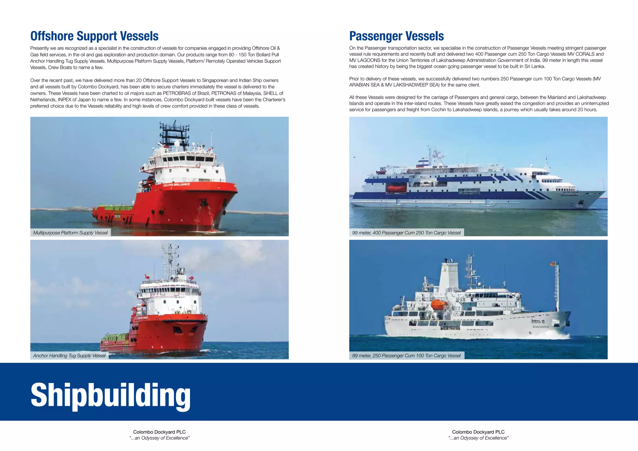 Colombo dockyard plc profile double spread updated final | PDF
