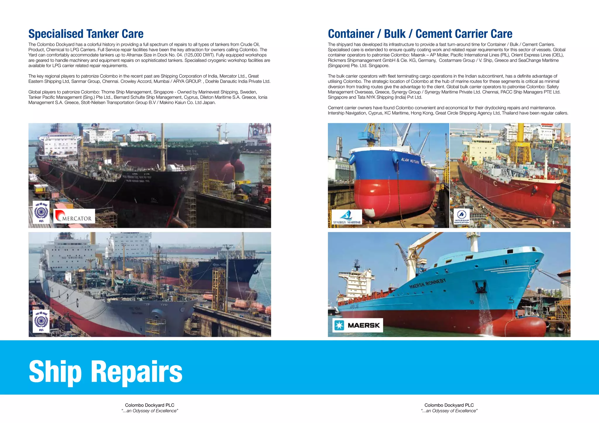Colombo dockyard plc profile double spread updated final | PDF