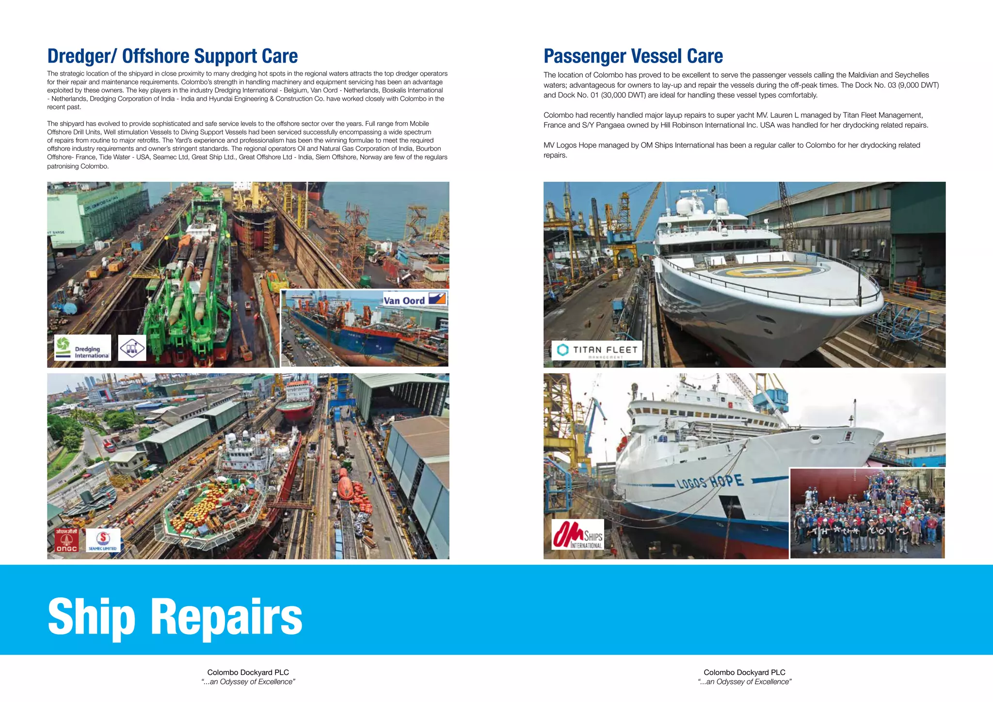 Colombo dockyard plc profile double spread updated final | PDF