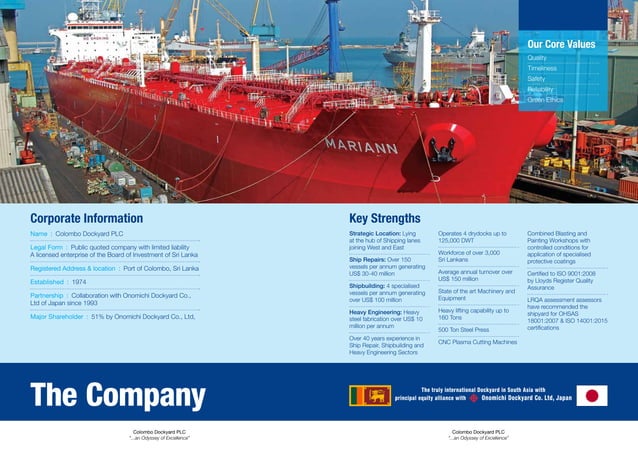 Colombo dockyard plc profile double spread updated final | PDF ...
