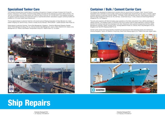 Colombo dockyard plc profile double spread updated final | PDF ...