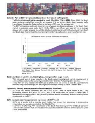 Colombo Port East Container Terminal - Market Awareness Brochure | PDF