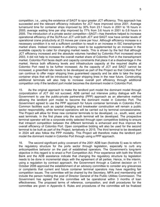 Colombo port expansion project (2) | PDF