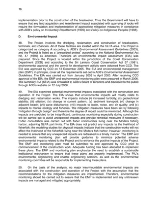 Colombo port expansion project (2) | PDF