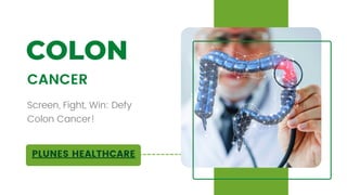 Colon Cancer PPT | PDF