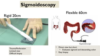 Colon bleeding approach and investigations | PPTX