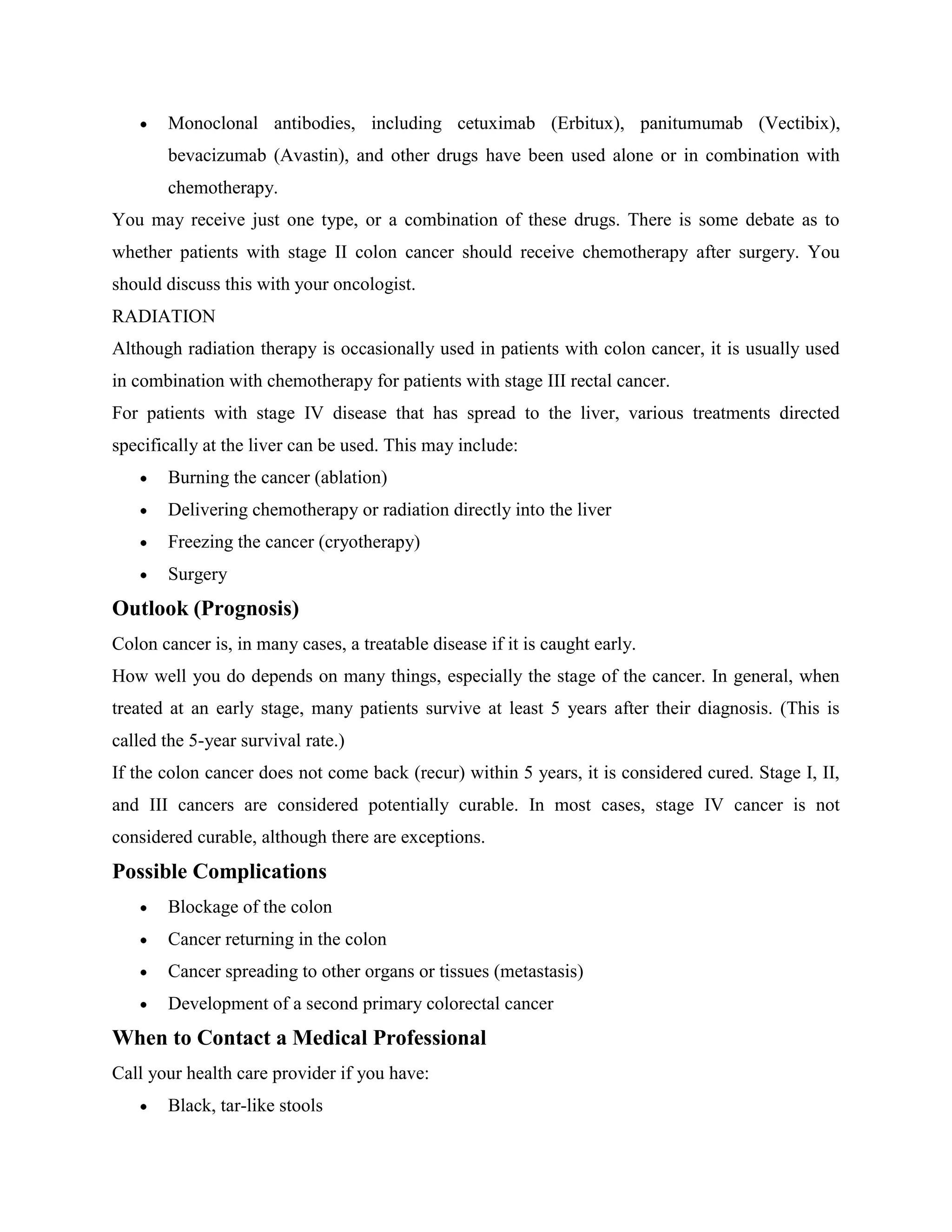 Colon cancer | DOCX
