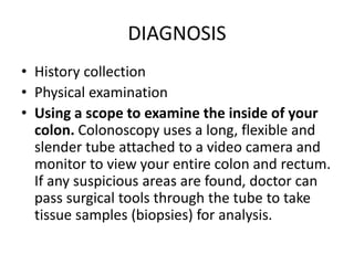 Colon cancer | PPTX