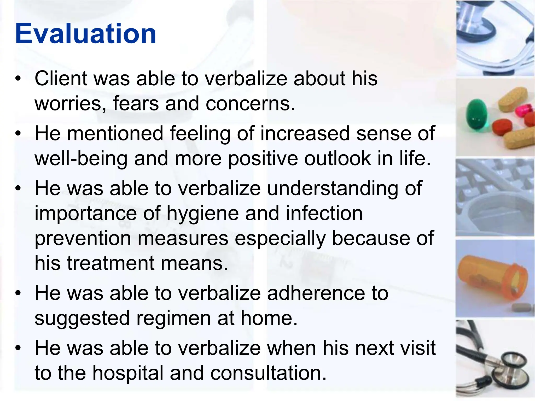 Colon Cancer in a Male Patient - Case Presentation | PPTX