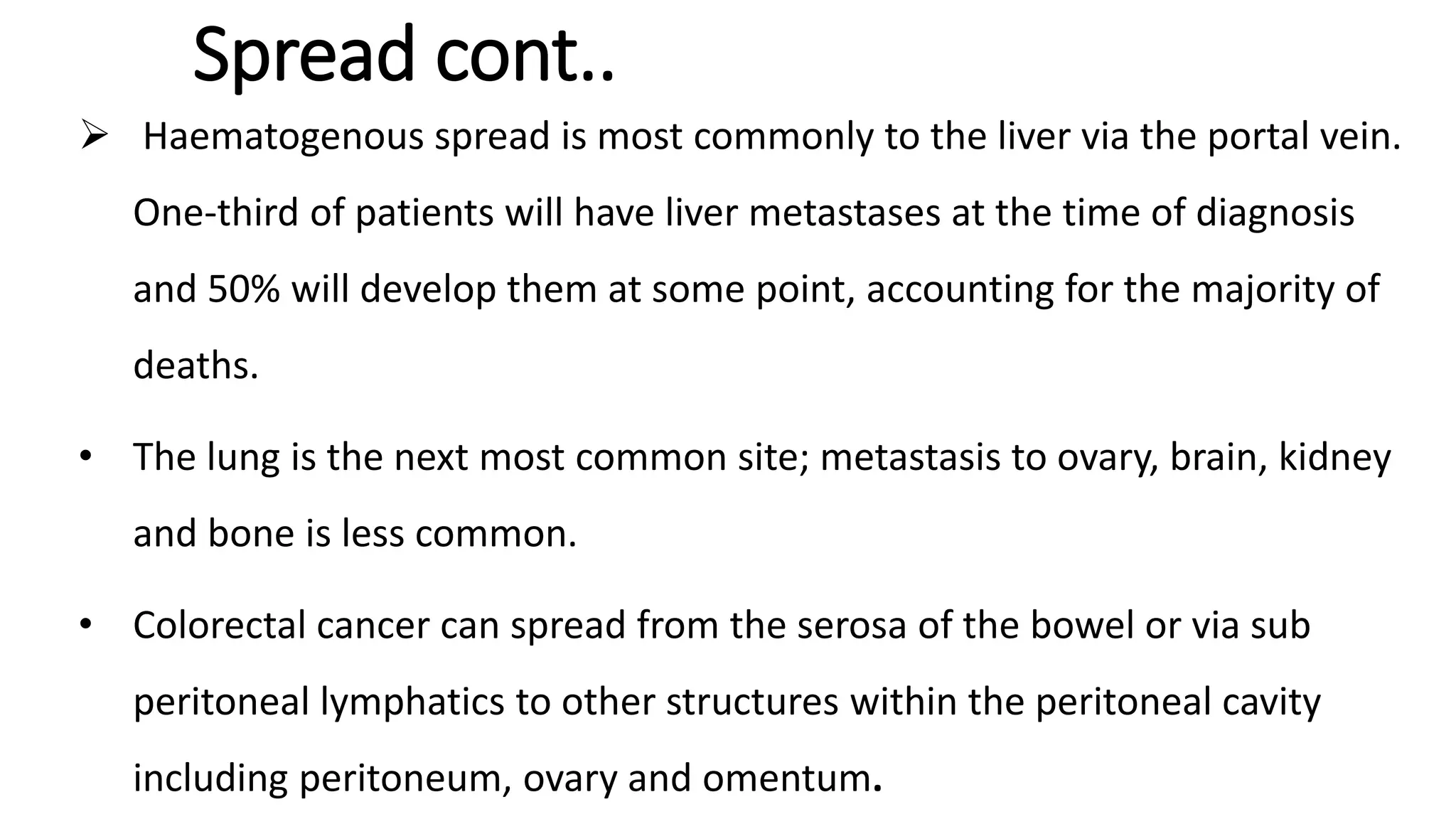 COLON CANCER causes and Management of the disease.pptx