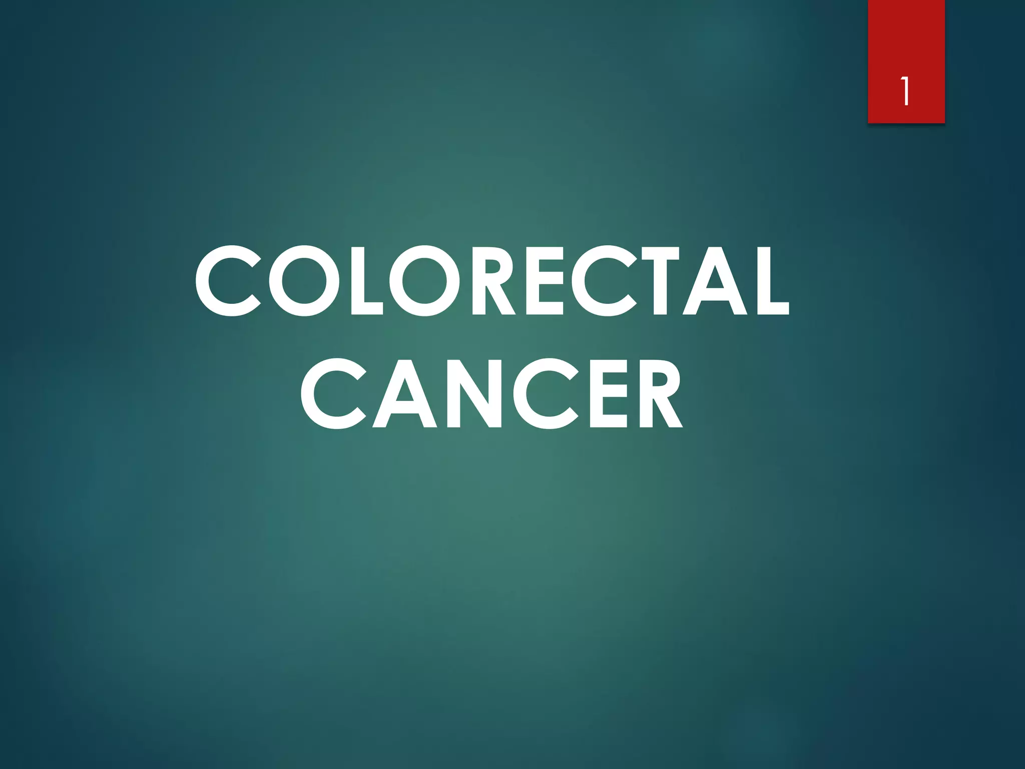 Colon cancer | PDF