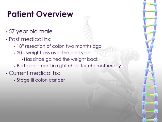 Colon cancer case study | PPTX