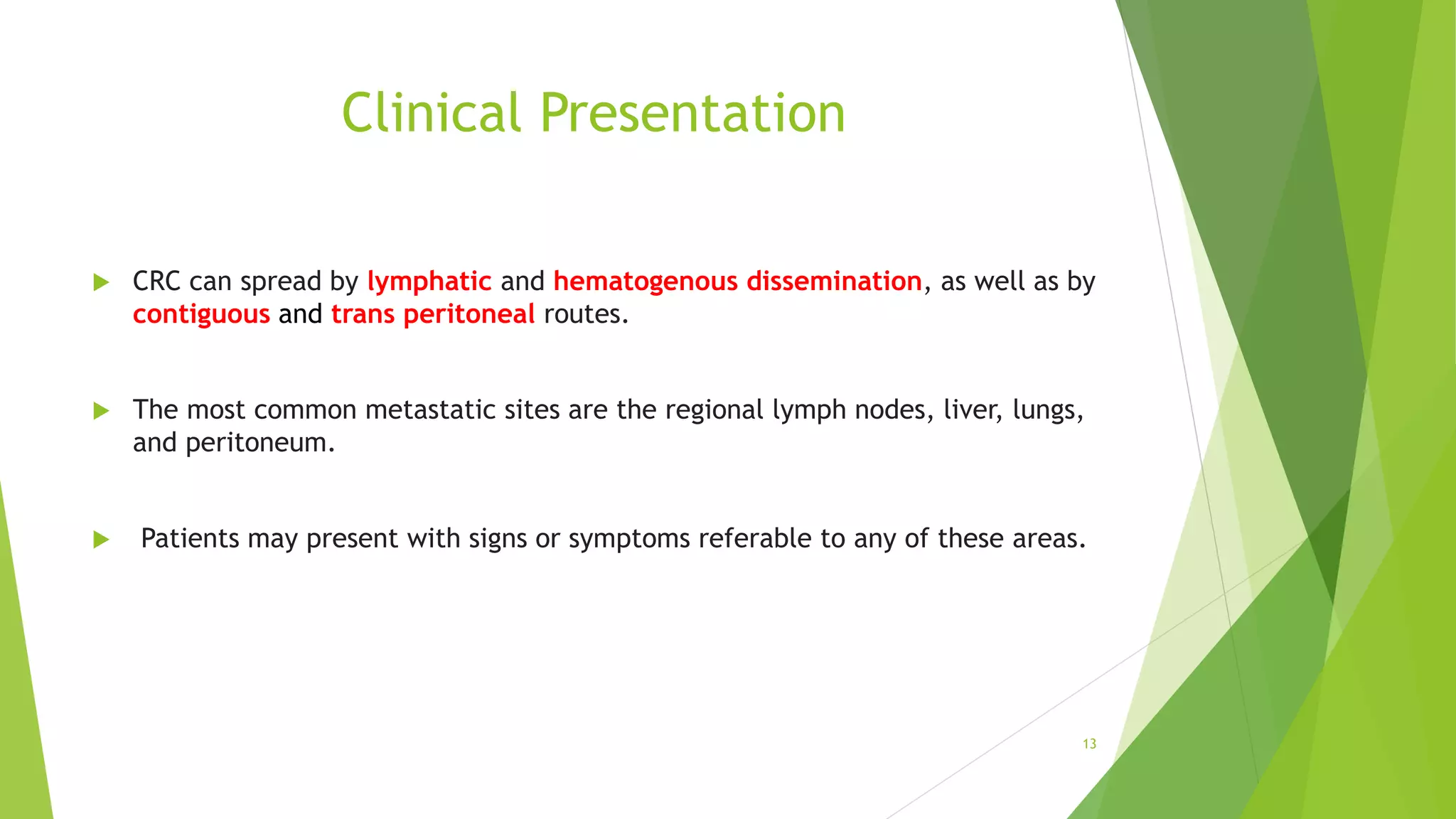 Colon cancer screening | PPTX
