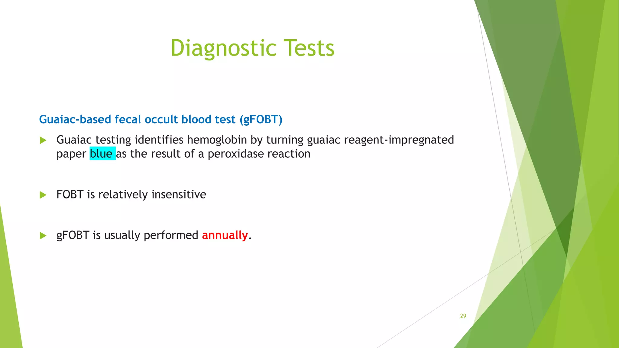 Colon cancer screening | PPTX