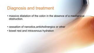 Colon disorder presentation | PDF