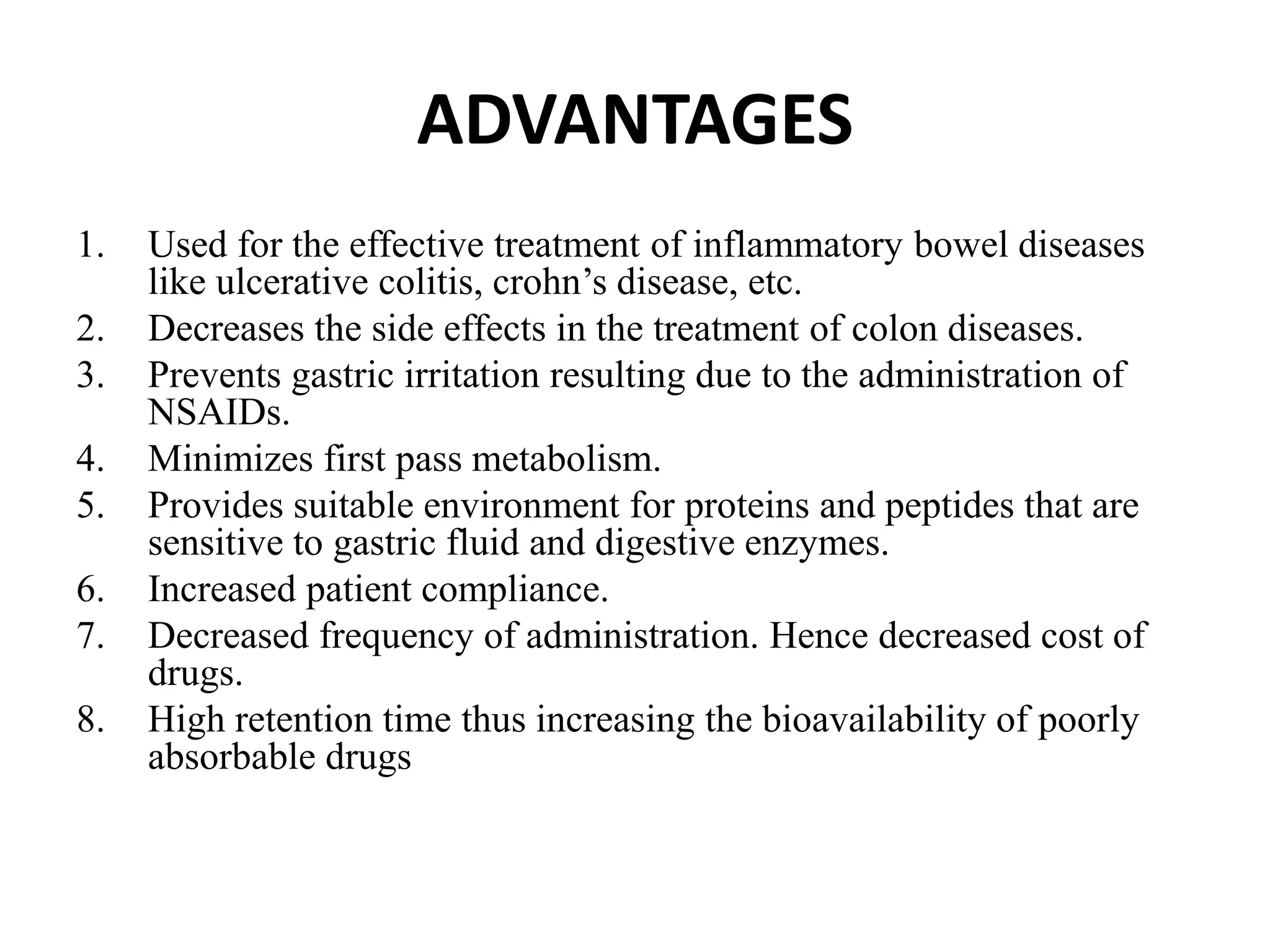 Colon drug delivery system | PPTX