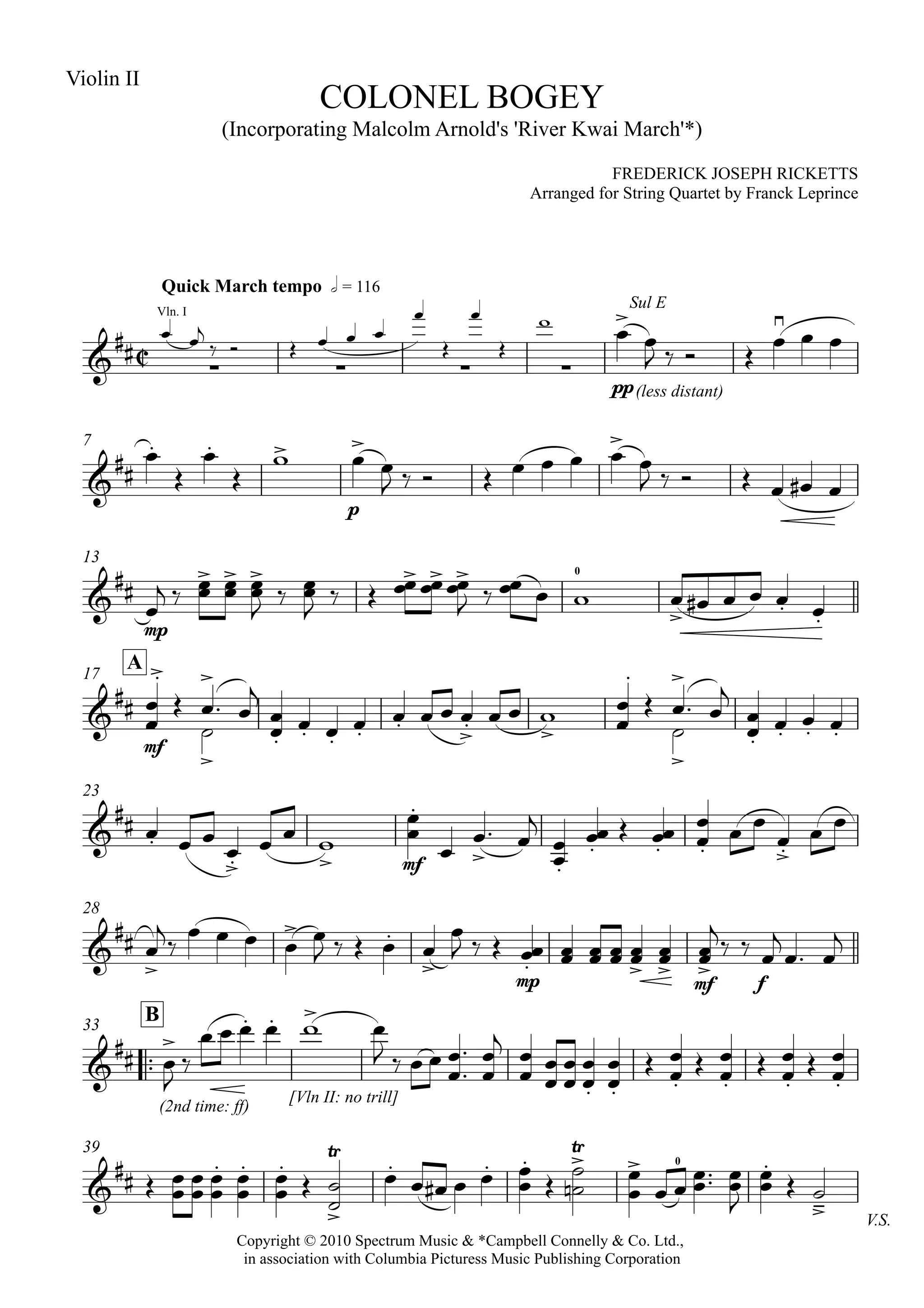 Colonel bogey v.2 | PDF