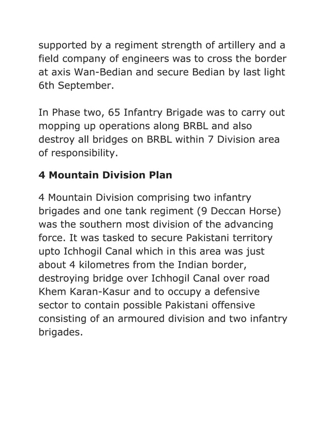 dismissed the myth that Major General Sahibzada Yaqub Ali Khan was a great commander | PDF