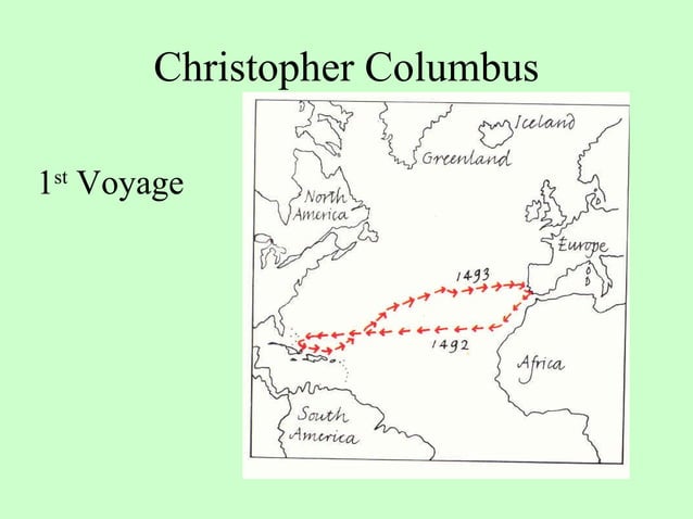 Colon first voyage | PPT