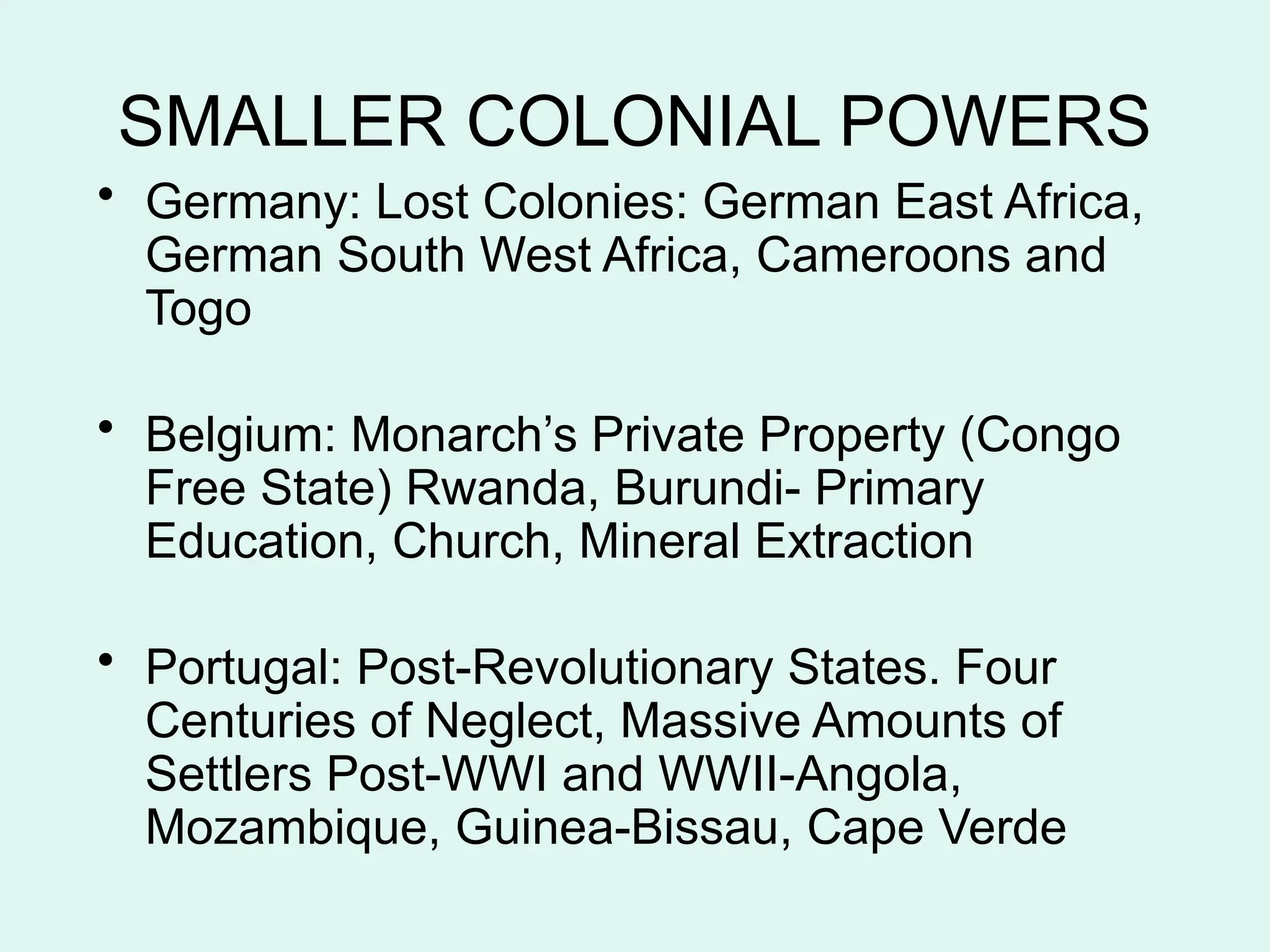COLONIAL-ADMINISTRATION of African origin | PPTX