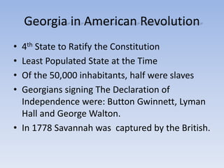 Colonial Georgia | PPTX | Crime & Harmful Acts to Individuals, Society ...