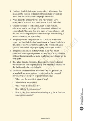 The Colonial Era in India: European Powers and Their Impact | PDF