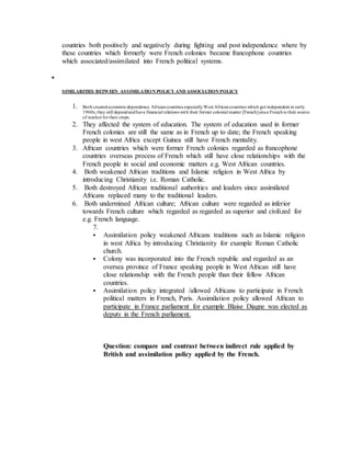 Colonial administrative systems | DOCX