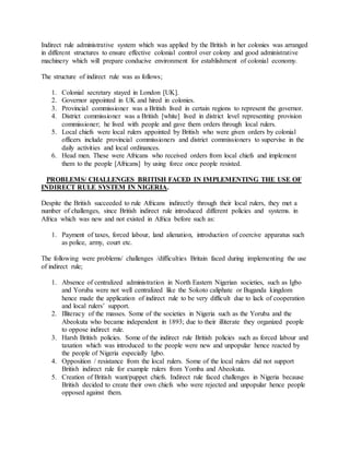 Colonial administrative systems | DOCX