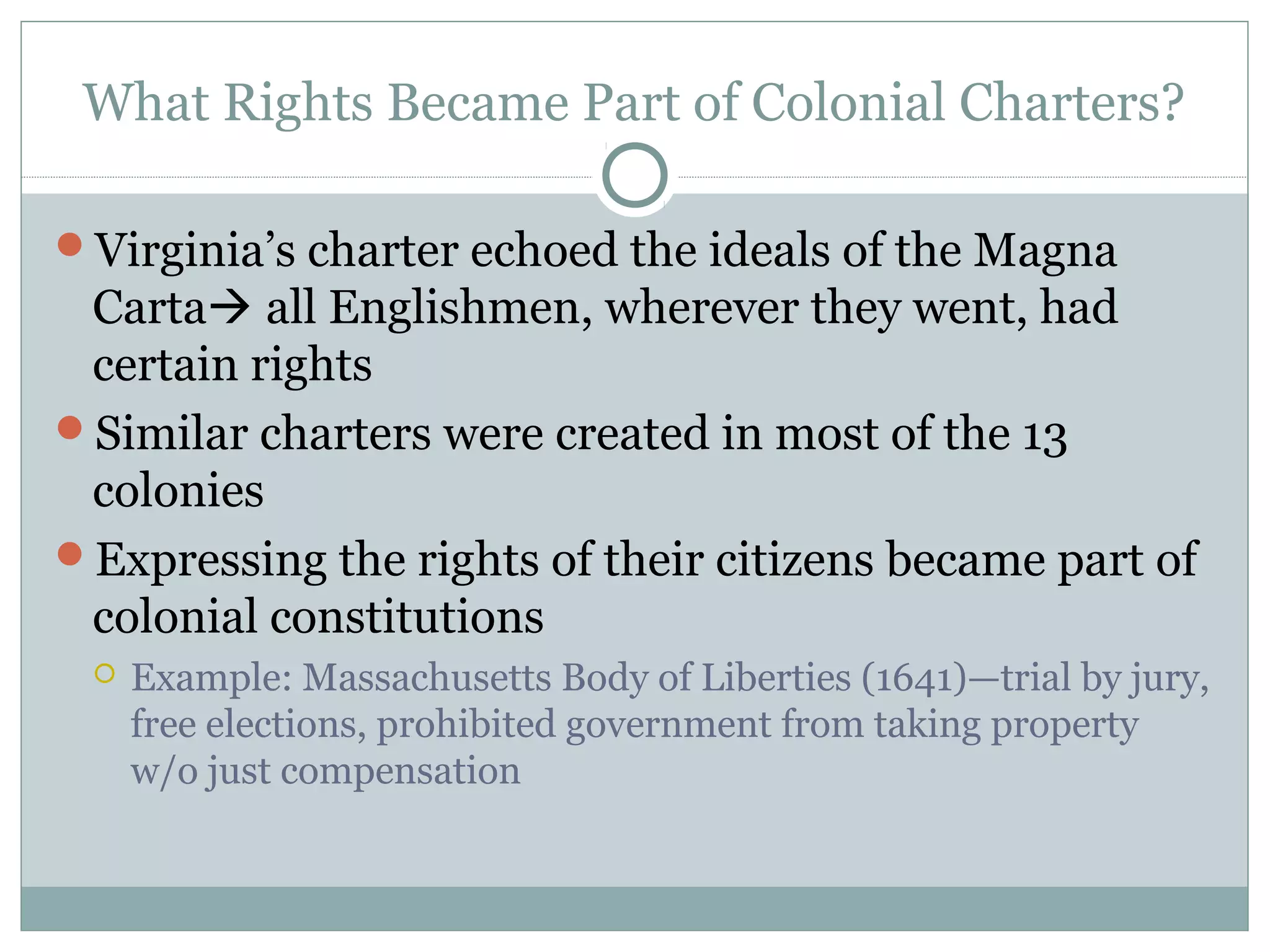 Government in Colonial America | PPT
