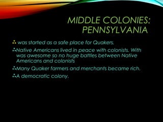 Colonial america | PPT