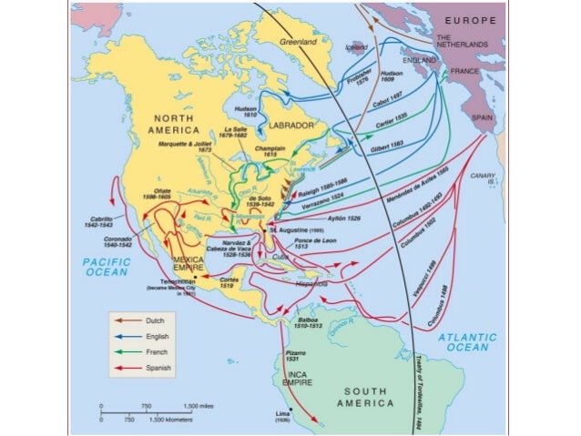 American colonies the settling of north america - snolocal