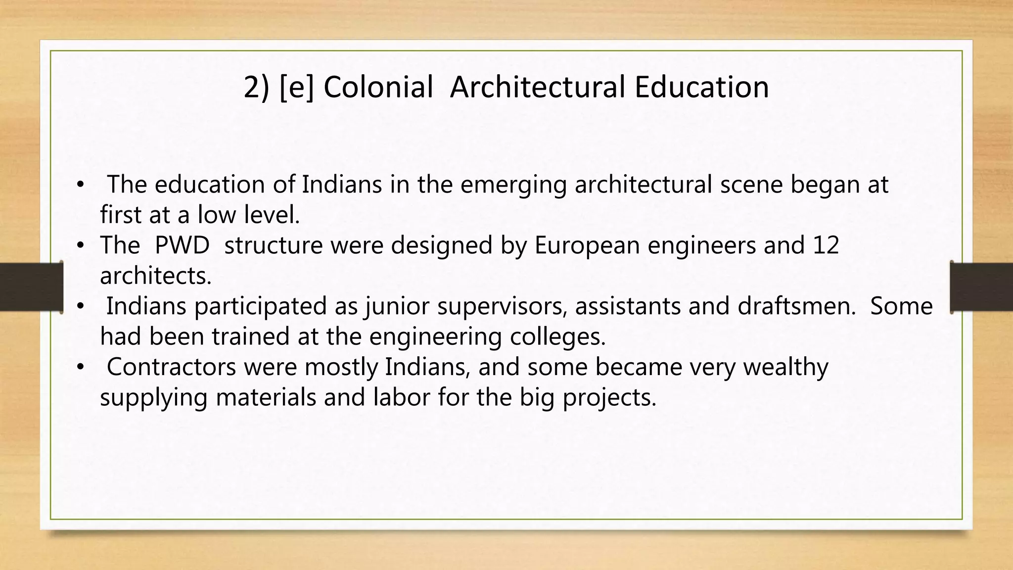 Colonial architecture of india | PPTX