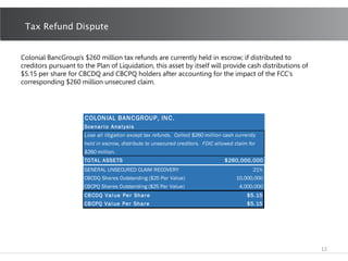 Colonial BancGroup | PDF