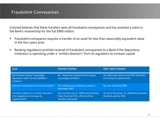 Colonial BancGroup | PDF
