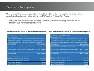 Colonial BancGroup | PDF