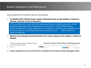 Colonial BancGroup | PDF