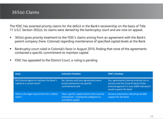 Colonial BancGroup | PDF