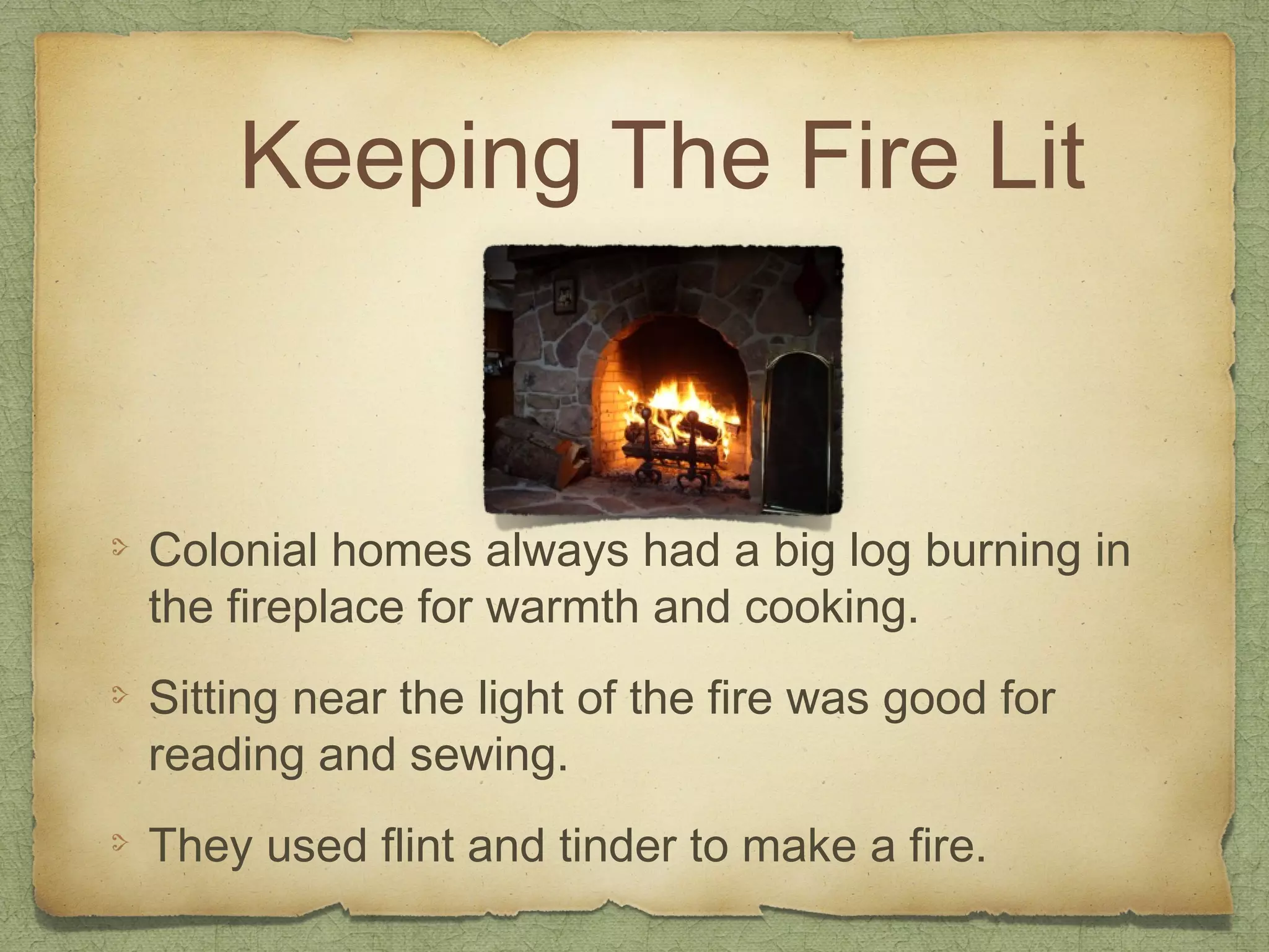 Colonial chores | PPT