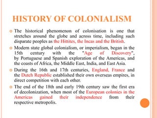 Colonial cities of India | PPTX
