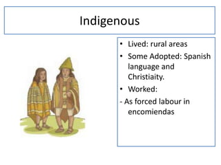 Colonial culture and society latin america 5th grade | PPT